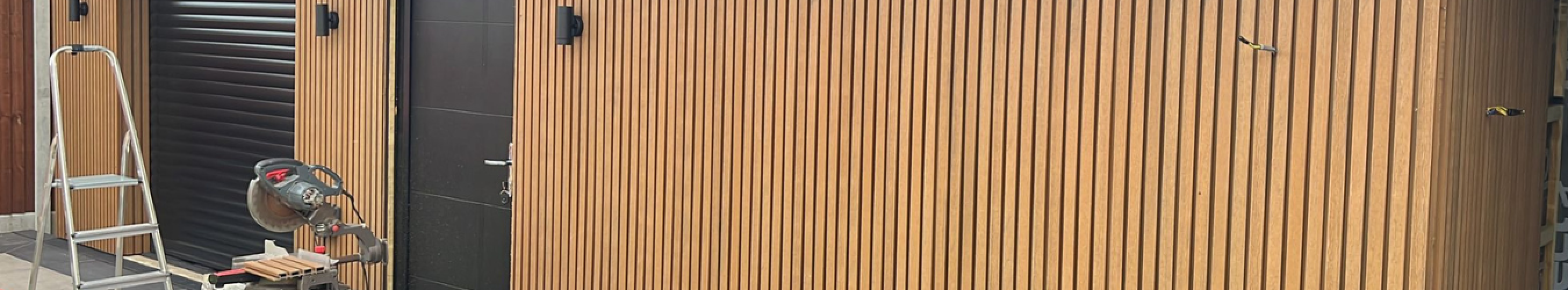 Slatted Cladding | Composite Slatted Cladding | Shadow Gap